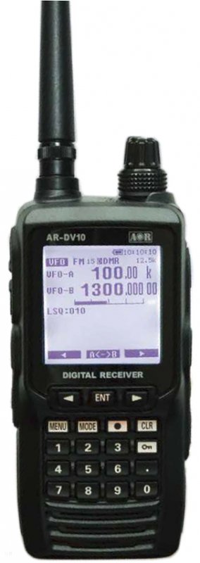 AOR AR-DV10 - Scanner (polisradio) - Fbradio.se